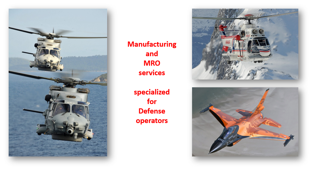 Defense and Military Manufacturing and MRO Services